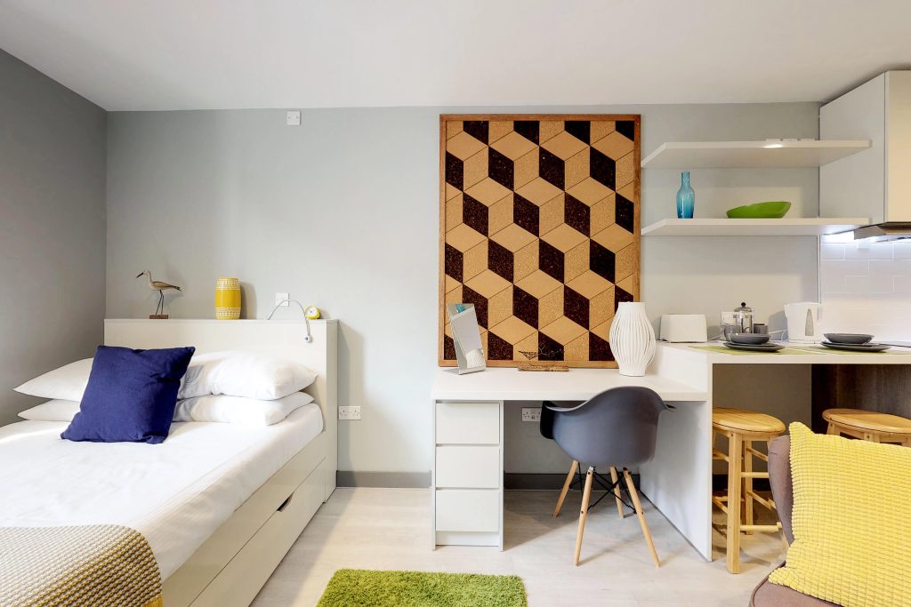 Premium Studio Student Rooms | The Walls in Southampton