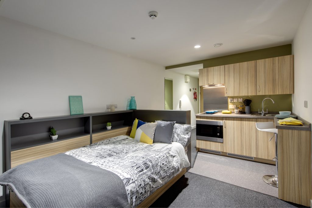 Deluxe Studio Student Rooms | St James in Glasgow